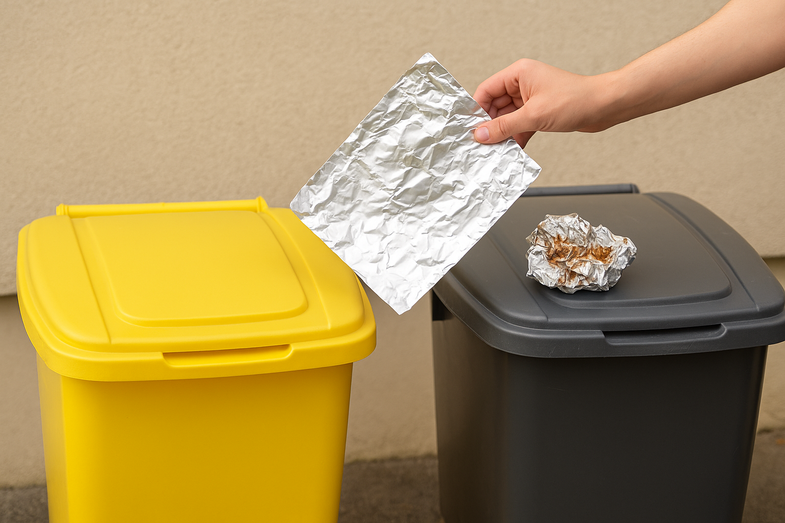 Papier Alu Quelle Poubelle